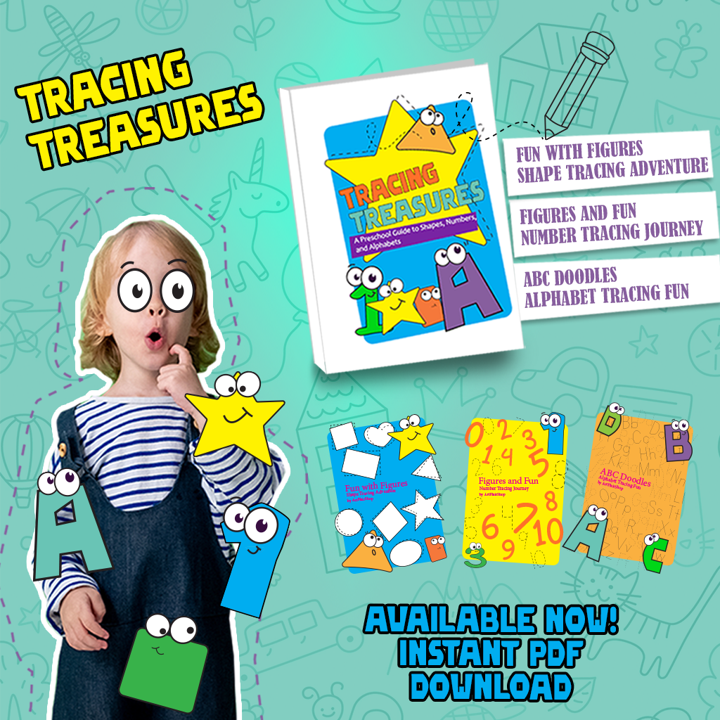 Tracing Treasures An E Book Tracing Guide For Toddlers Printable On A4 Tracing Treasures An E Book Tracing Guide For Toddlers Printable On A4